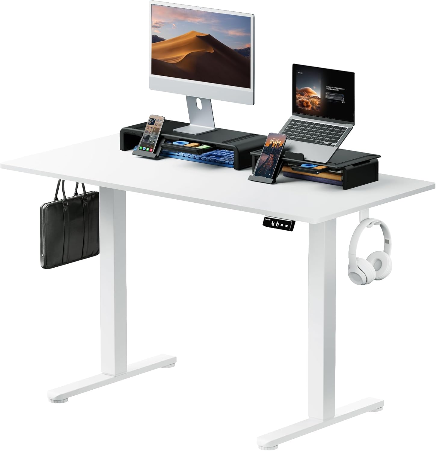 ProtoArc Standing Desk with Dual Monitor Stand Australia | Ubuy