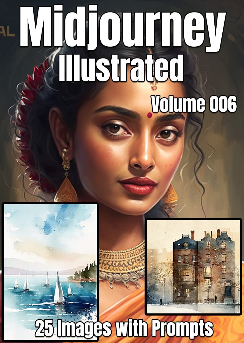 Midjourney Illustrated : Volume 006 eBook : Press, Pandiego: Amazon.in ...