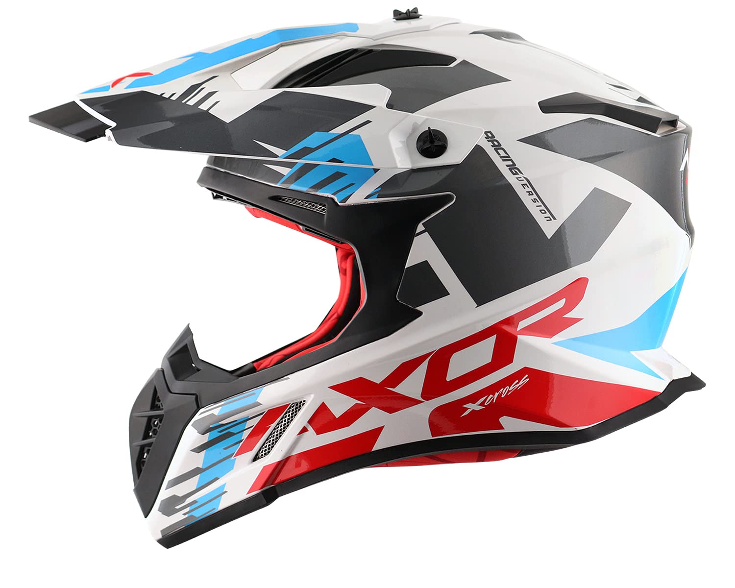 Axor X Cross X1 ISI ECE DOT Certified Full Face Dual Sport Peak Off ...