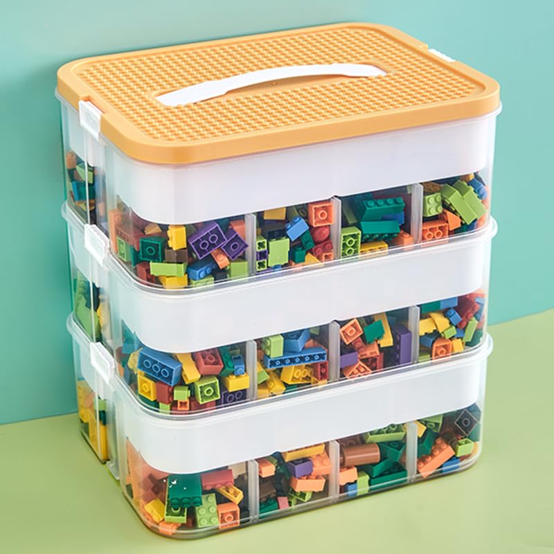 Snapklik.com : Toys Organizer Storage Case For Lego Box Kids Toy ...