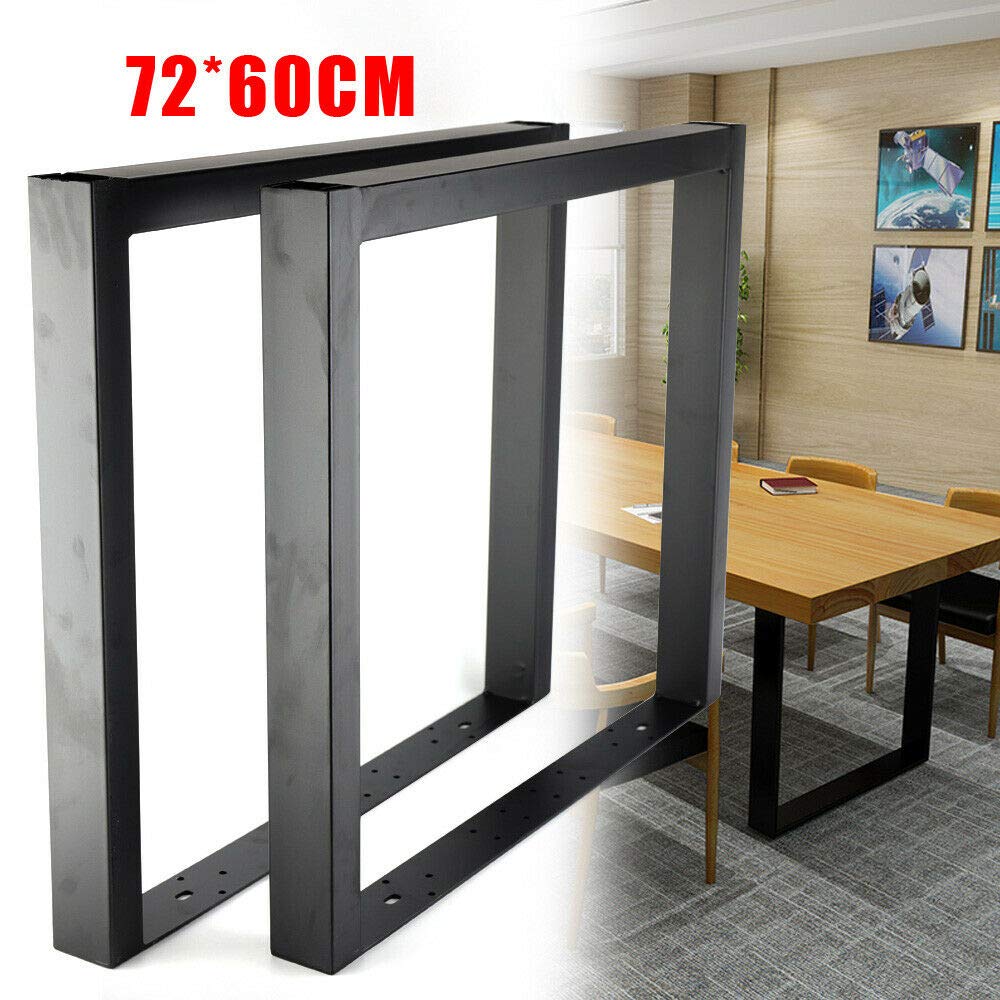 Buy DONNGYZ Square Tube Table Legs Furniture Legs 24x28.3'', U Shape ...