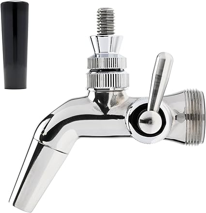 Amazon.com: Forward Sealing Beer Faucet Flow Control Stainless Steel ...