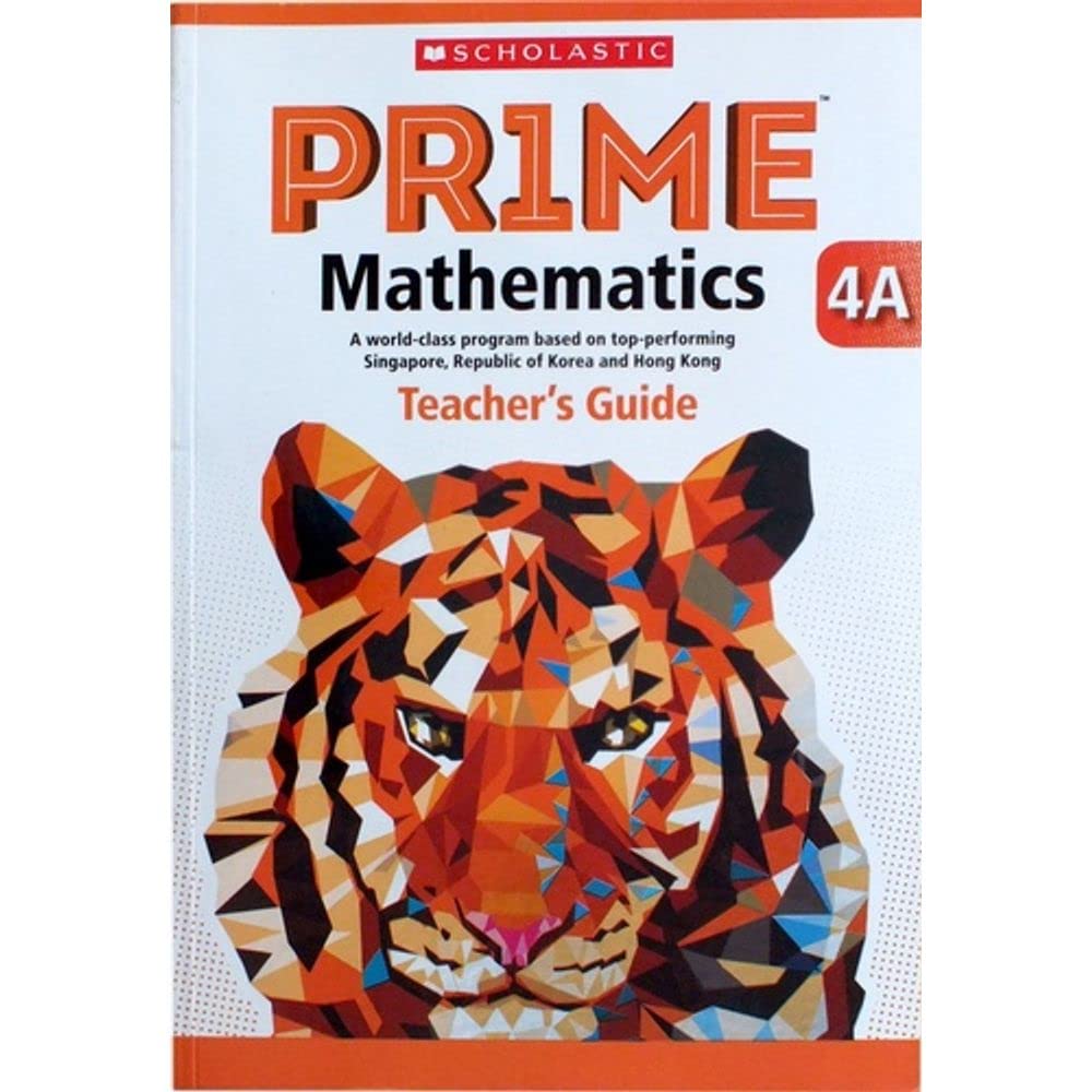 Amazon.com: Prime Mathematics Teacher's Guide 4a: 9789810744427 ...