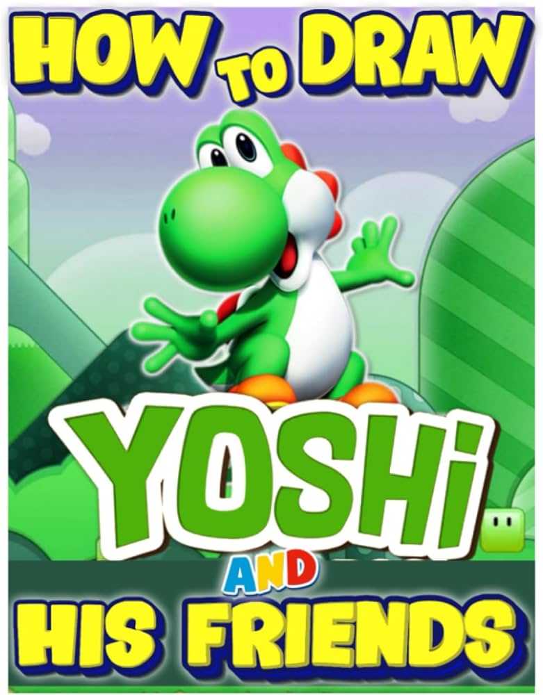 How To Draw Cartoon Yoshi