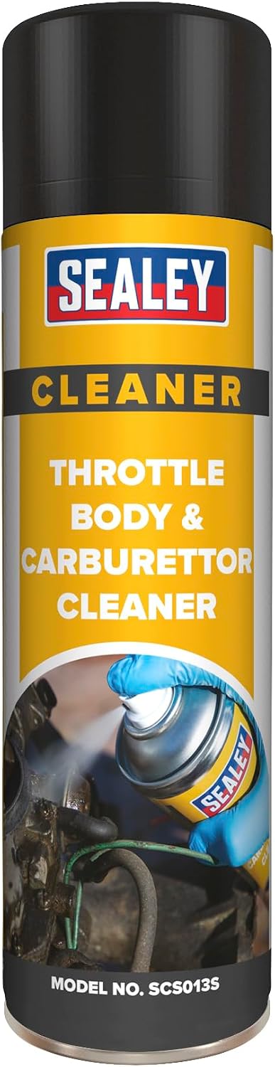 Sealey SCS013S 500ml Throttle Body & Carburettor Cleaner : Amazon.co.uk ...
