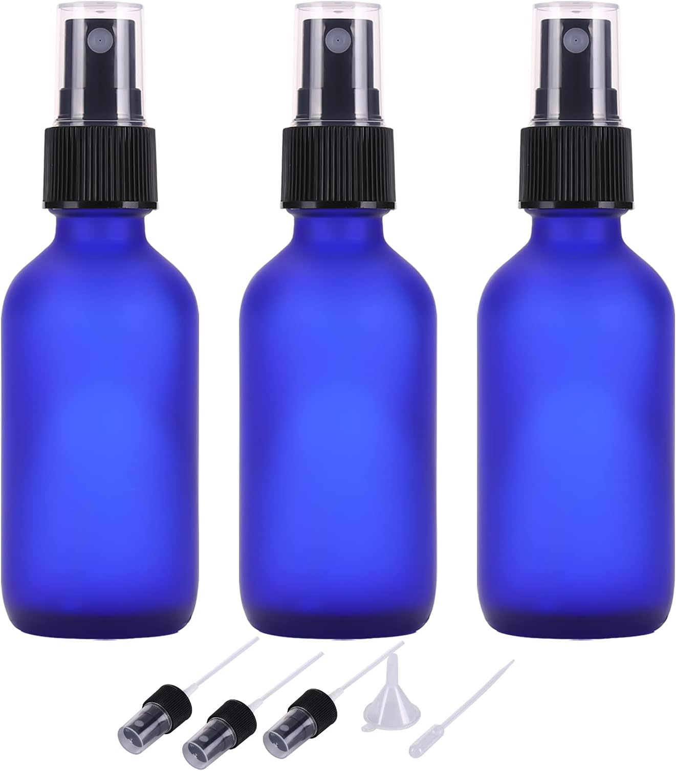 DONQL 6Pcs Glass Spray Bottles for Essential Oils, Fine Mist Spray ...