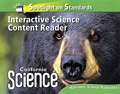Science, Grade 1 Below-Level Content Reader Collection: Harcourt School ...