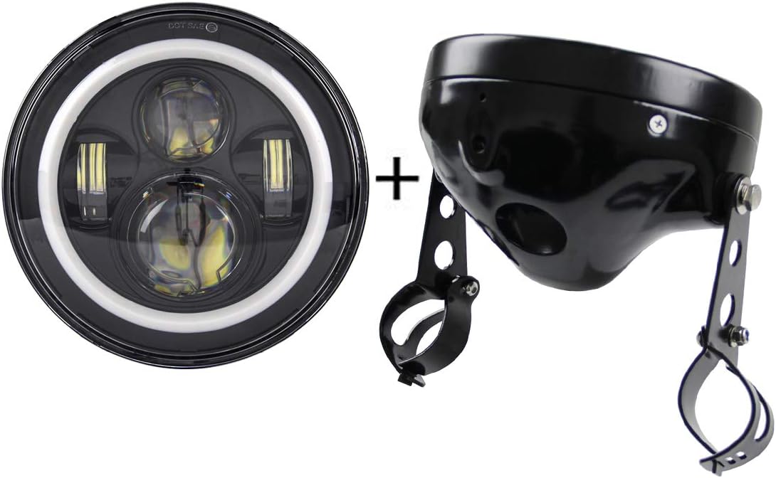 Amazon.com: SKTYANTS 7" 7 Inch headlights Housing bucket with 7 inch ...