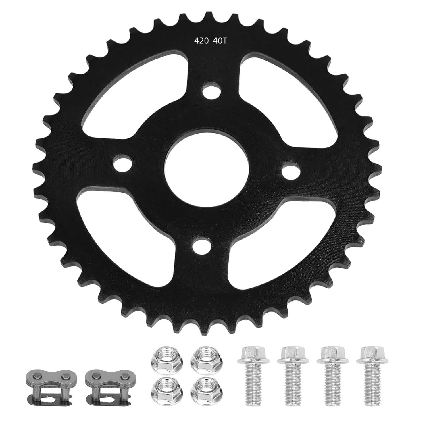 50 Tooth Sprocket 50 Tooth 420 Chain Go Kart Sprocket - Compatible With ...
