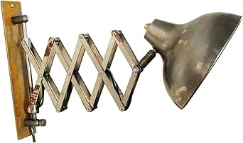 Vintage Industrial Wall Light,Metal Retractable Wall Light Adjustable ...