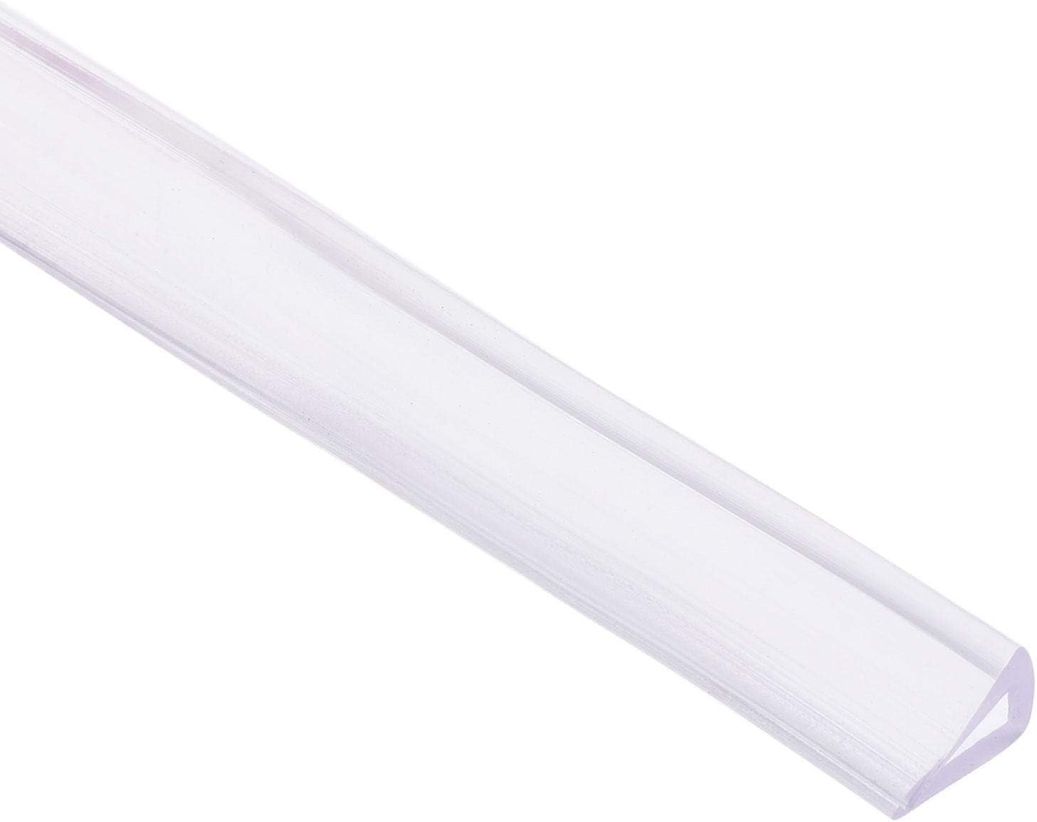 uxcell Trim Seal, PVC U-Seal Channel Edge Protector Sheet, Fits 1-3mm ...