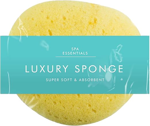 Extra Large Luxury Bath Sponge, Soft Shower Bathing Gentle Exfoliating ...