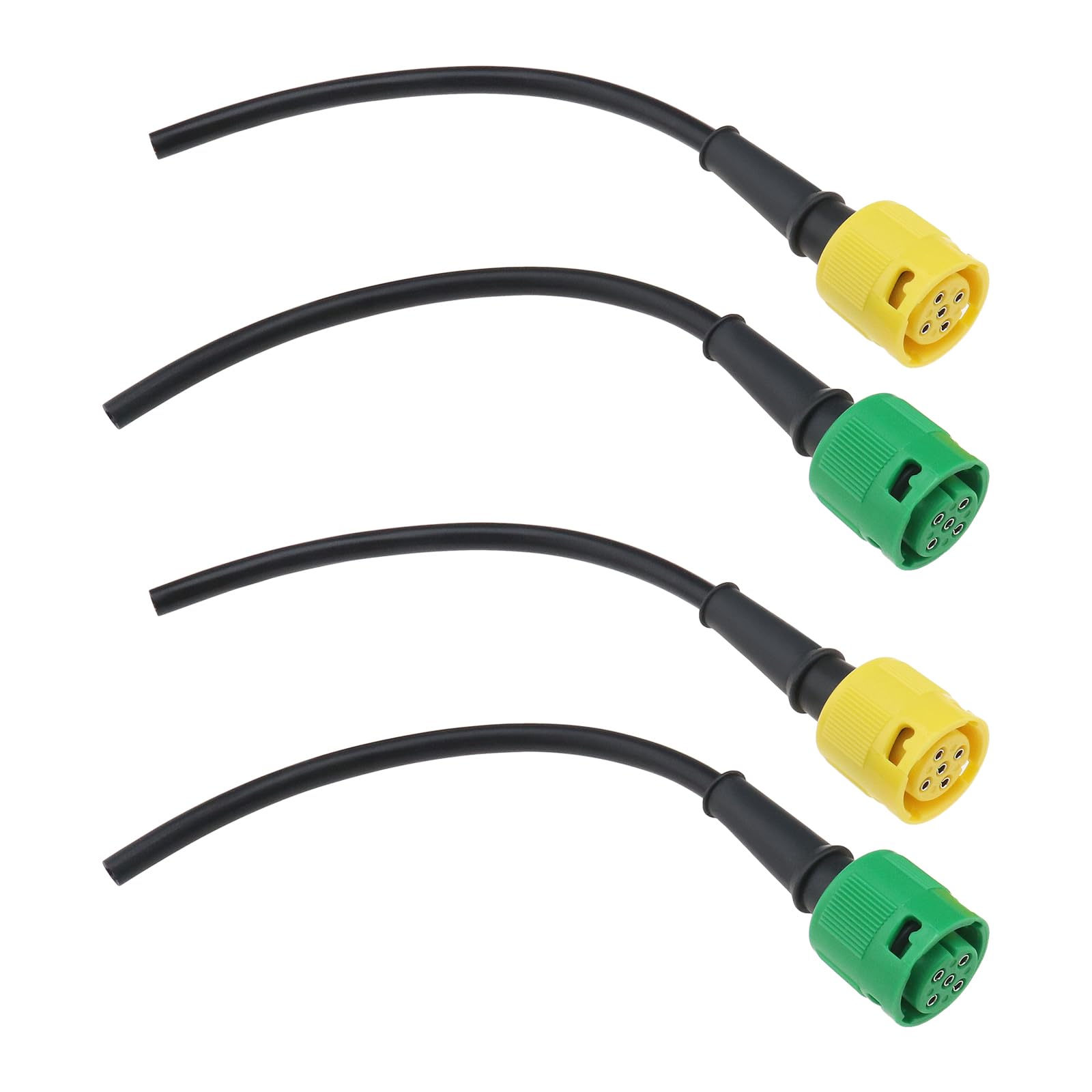 OTOTEC 4Pcs Trailer Rear Light Connector 5 Pin Connector Cable Harness ...