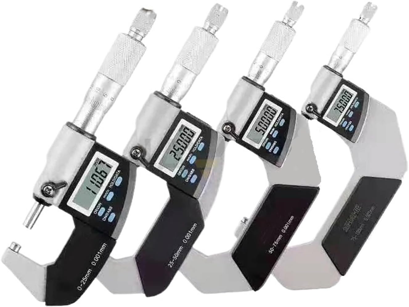 DAISHUJIE digital outside micrometer 0.001mm Digital Outside Micrometer ...