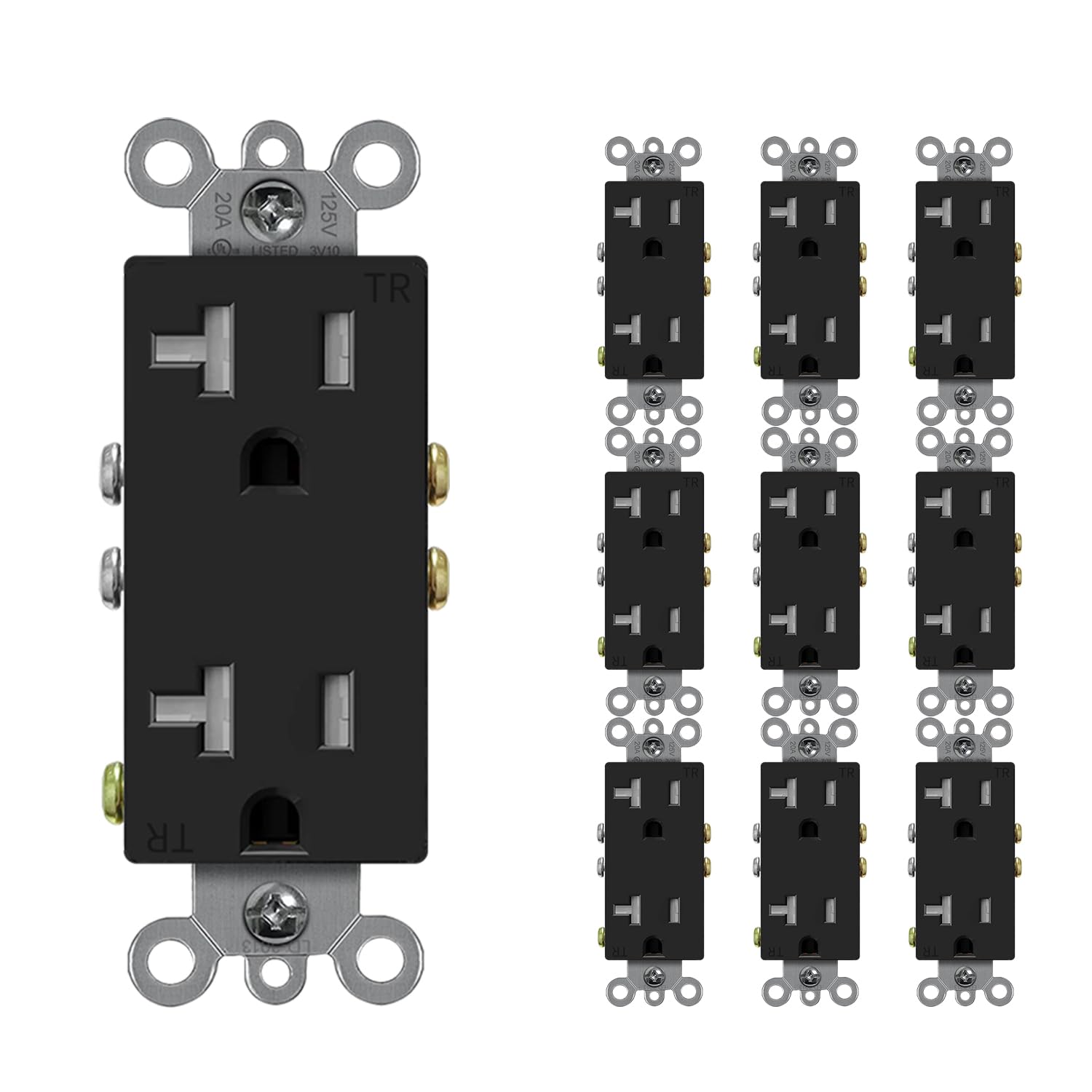 Snapklik.com : Micmi Decorator Receptacle Outlet, Standard Electrical ...