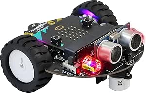 Yahboom Microbit V2 Robotics Kit DIY Car Science Learning STEM Project ...