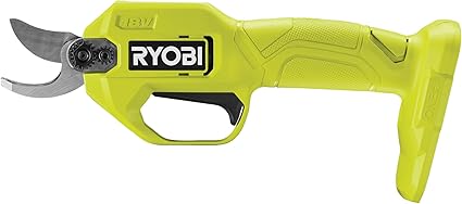 Amazon.com : Ryobi RY18SCA-0 18V ONE+ Cordless Secateurs (Bare Tool ...