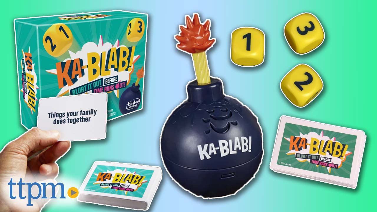 Watch Ka-Blab! Family Game from Hasbro on Amazon Live