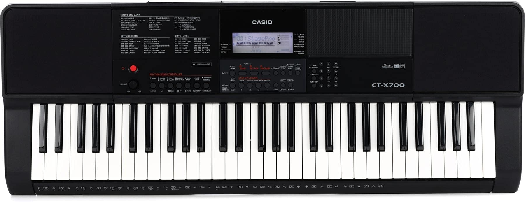Amazon.com: Casio CTK-3500 61-Key Touch Sensitive Portable Keyboard ...
