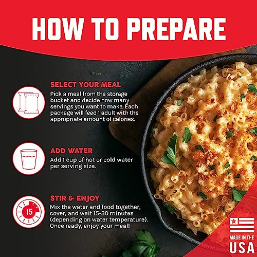 ReadyWise Emergency Food Supply, Freeze-Dried Survival Food for ...
