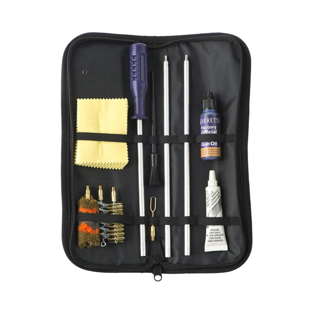 Snapklik.com : Zippered Nylon Field Gun Pouch 20Ga Complete Cleaning Kit