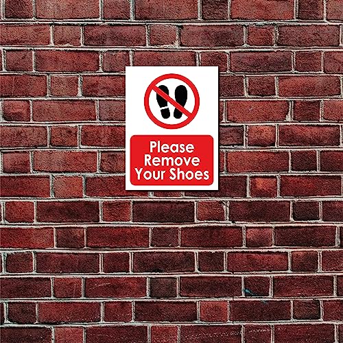 Buy SIGN EVER Please Remove Your Shoes Sign Board Bank Office Hospital ...