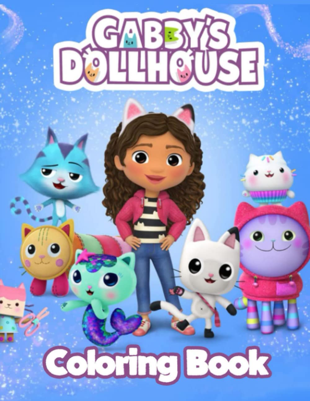 Buy Gàbby's Dollhousé Coloring Book: JUMBO Coloring Book For Kids ...