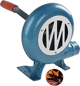 Amazon.com: Hand Crank Blacksmith Forge Blower - Manual Iron Gear BBQ ...