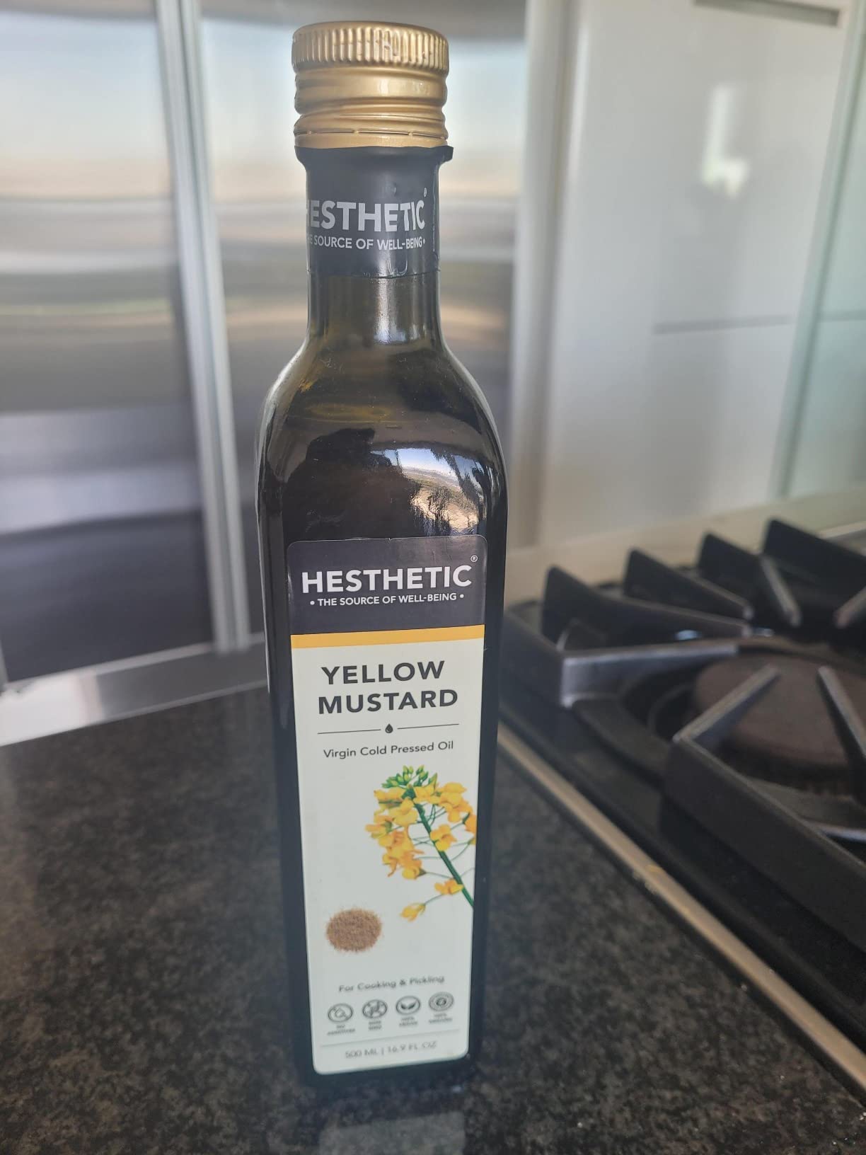 Amazon.com : Organic Yellow Mustard Oil - USDA Certified, 100% Pure ...