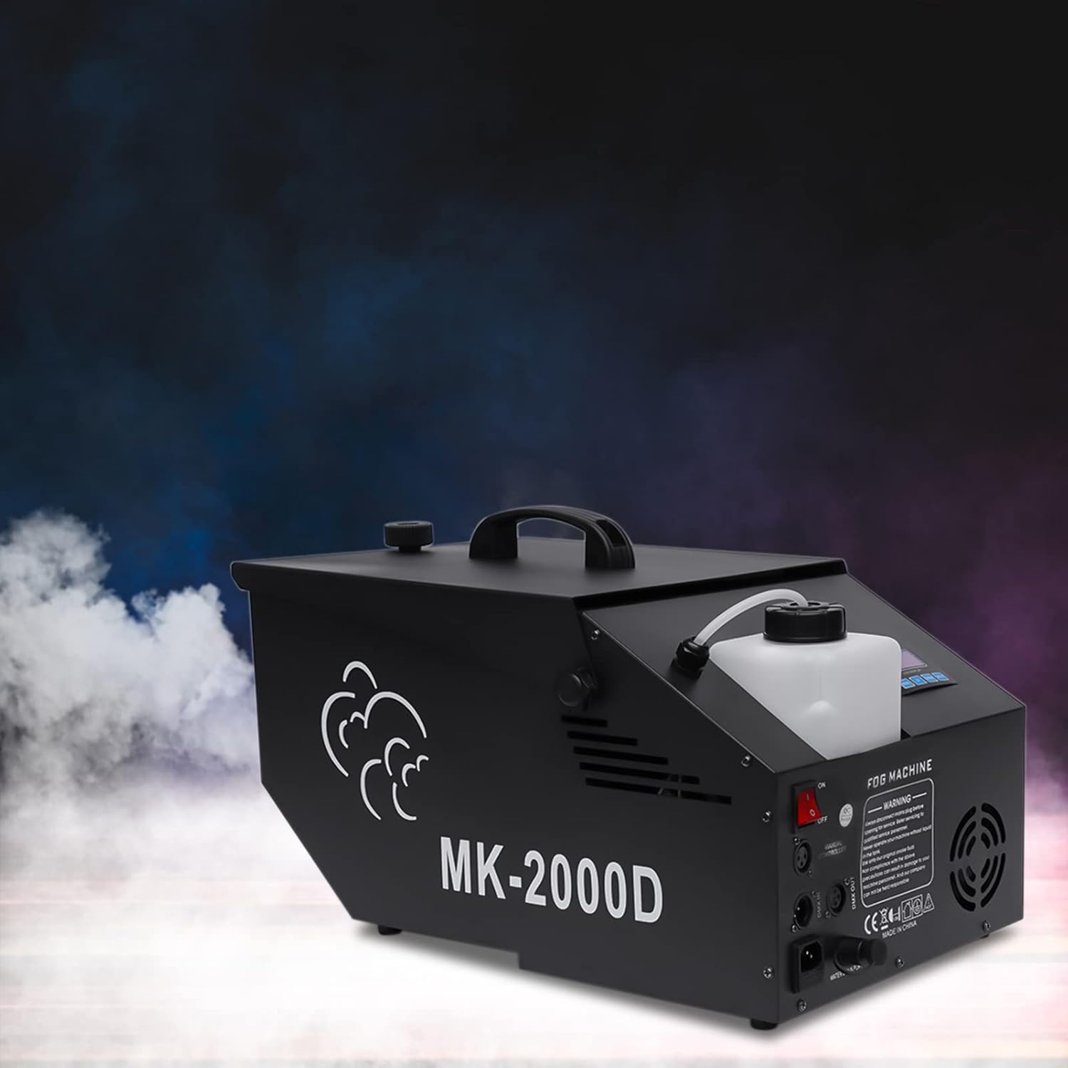Amazon.com: Low Lying Smoke Fog Machine DMX DJ Stage Fogger Dry Ice ...