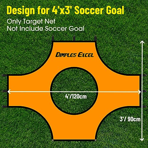 Dimples Excel Football Goal Target Net Target Sheet for Kids Backyard ...