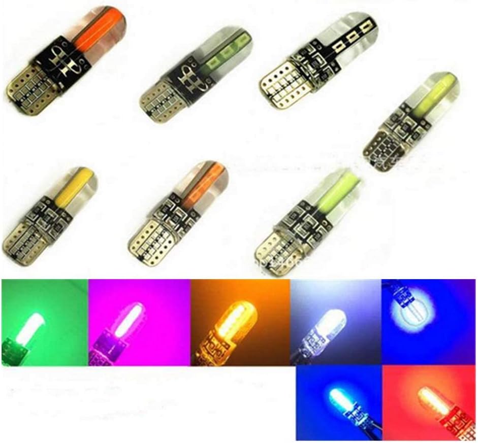 Best To Buy® (10-Pack 5W COB T3 T5 T10 921 194 Miniature Wedge LED ...