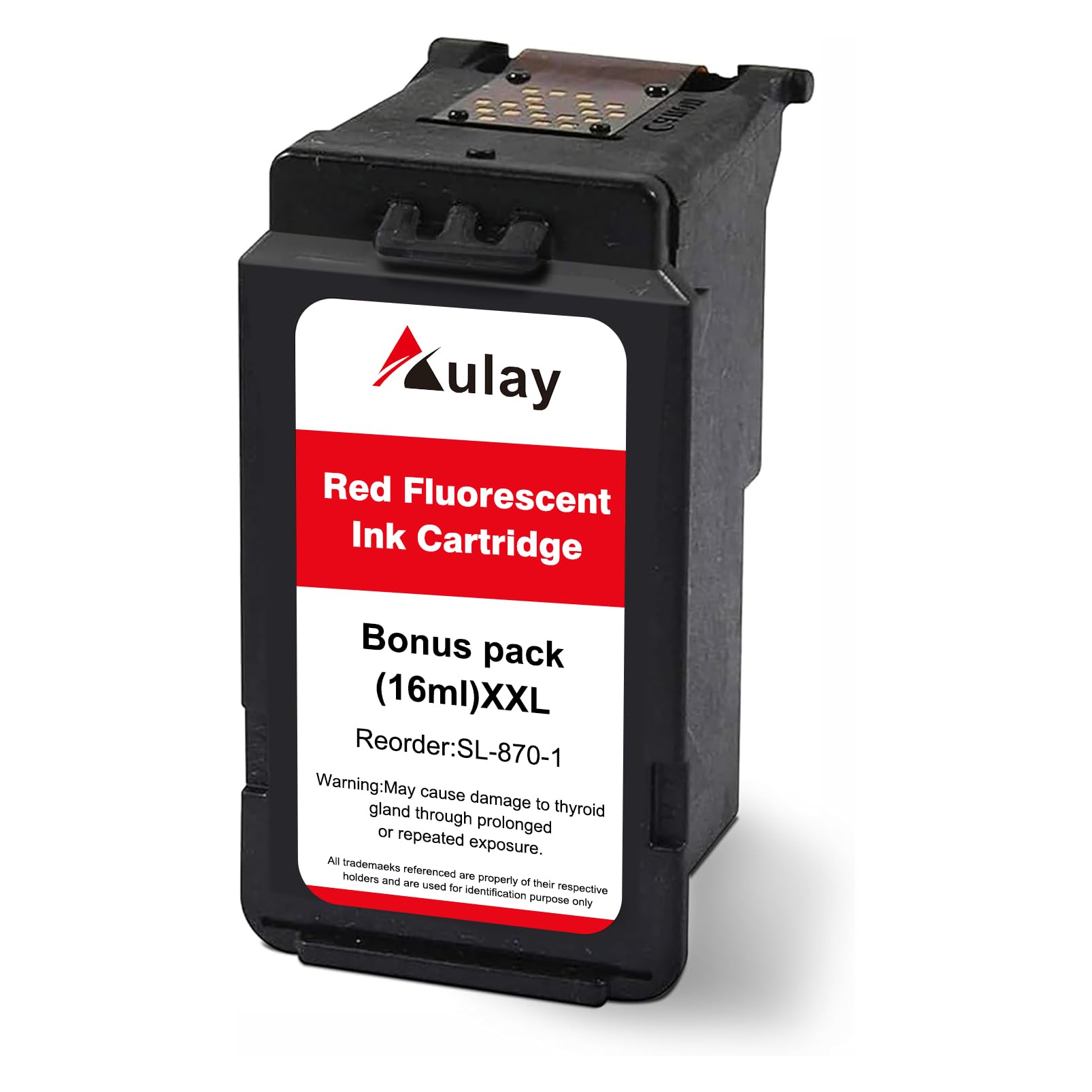 Amazon.com: Aulay SL-870-1 Red Ink Cartridge Replacement for Pitney ...