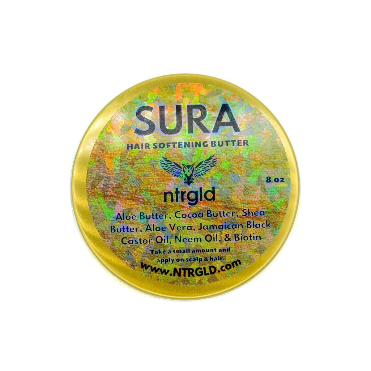 Amazon.com: Neter Gold Sura - Hair Softening Butter Platinum - 8 oz ...