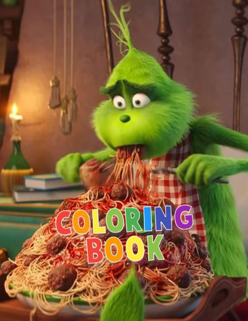 Buy The Grinch Coloring Book: 40 Coloring Pages Featuring The Grumpy ...