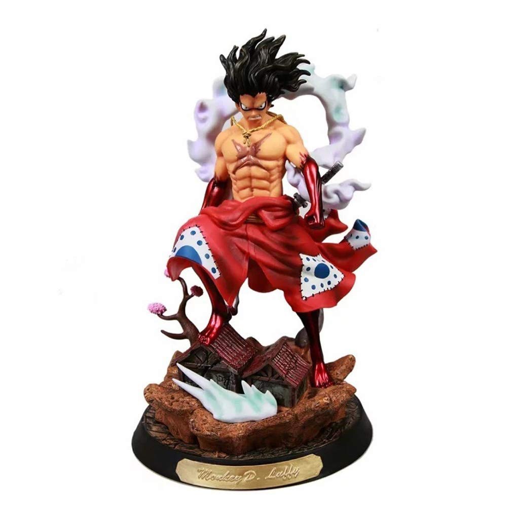Buy One Piece Monkey D Luffy Land Of Wano Version PVC Figure, About 14. ...