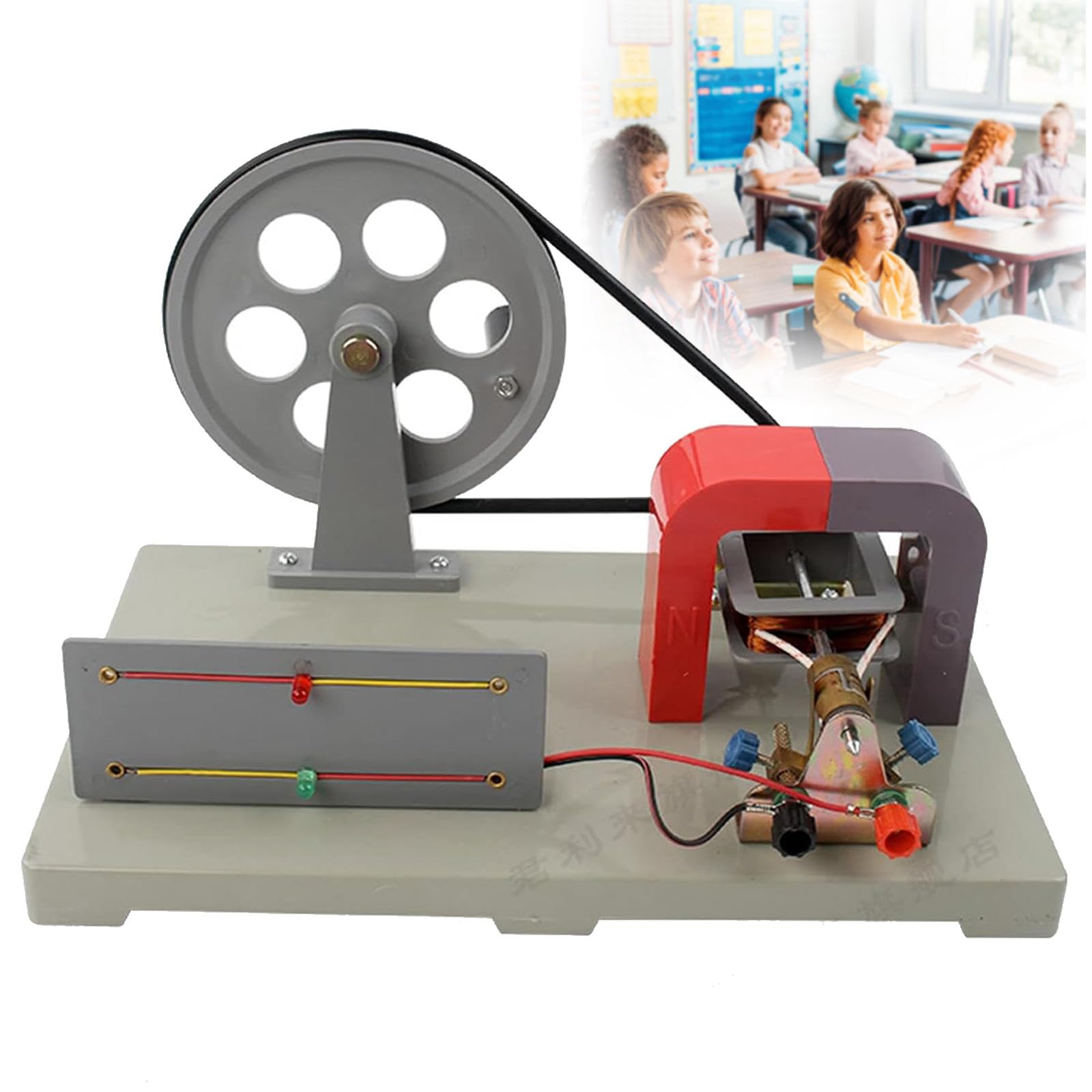 Hand Cranked Ac And Dc Generator Model Physics Teaching Instrument ...