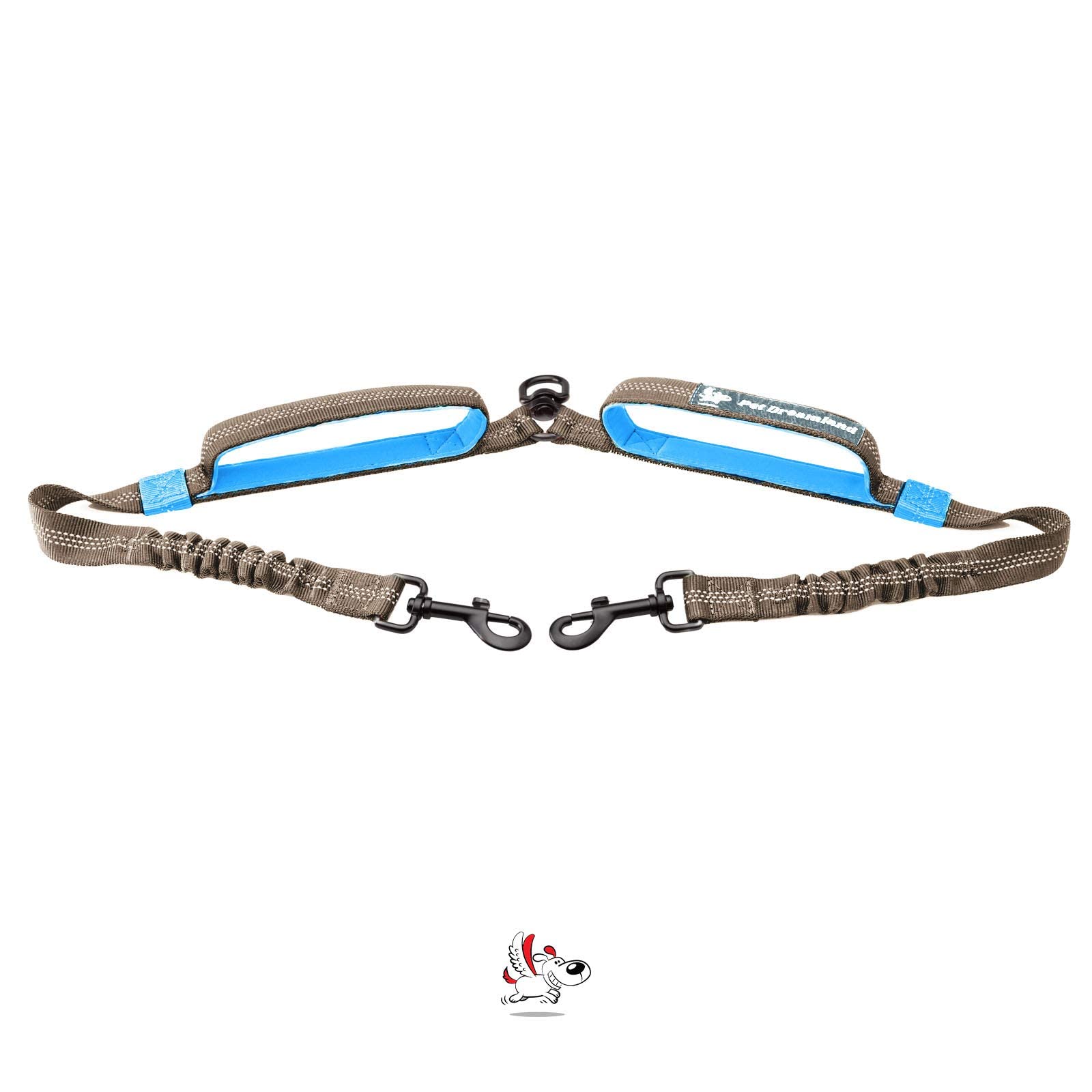 Exquisite Two Dog Leash Splitter | Double Dog Leash for Large Dogs ...