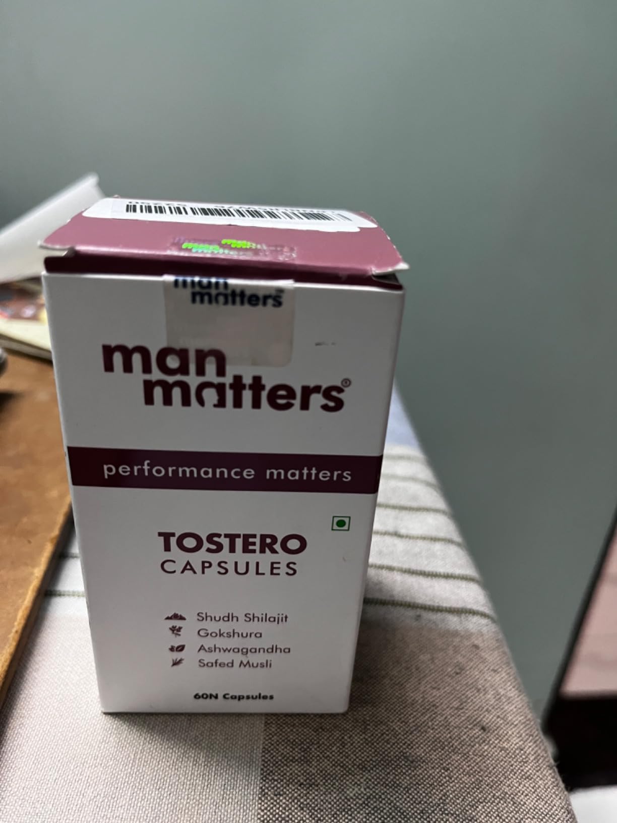 Man Matters Shilajit Ashwagandha, Gokshura, Safed Musli Capsules For ...