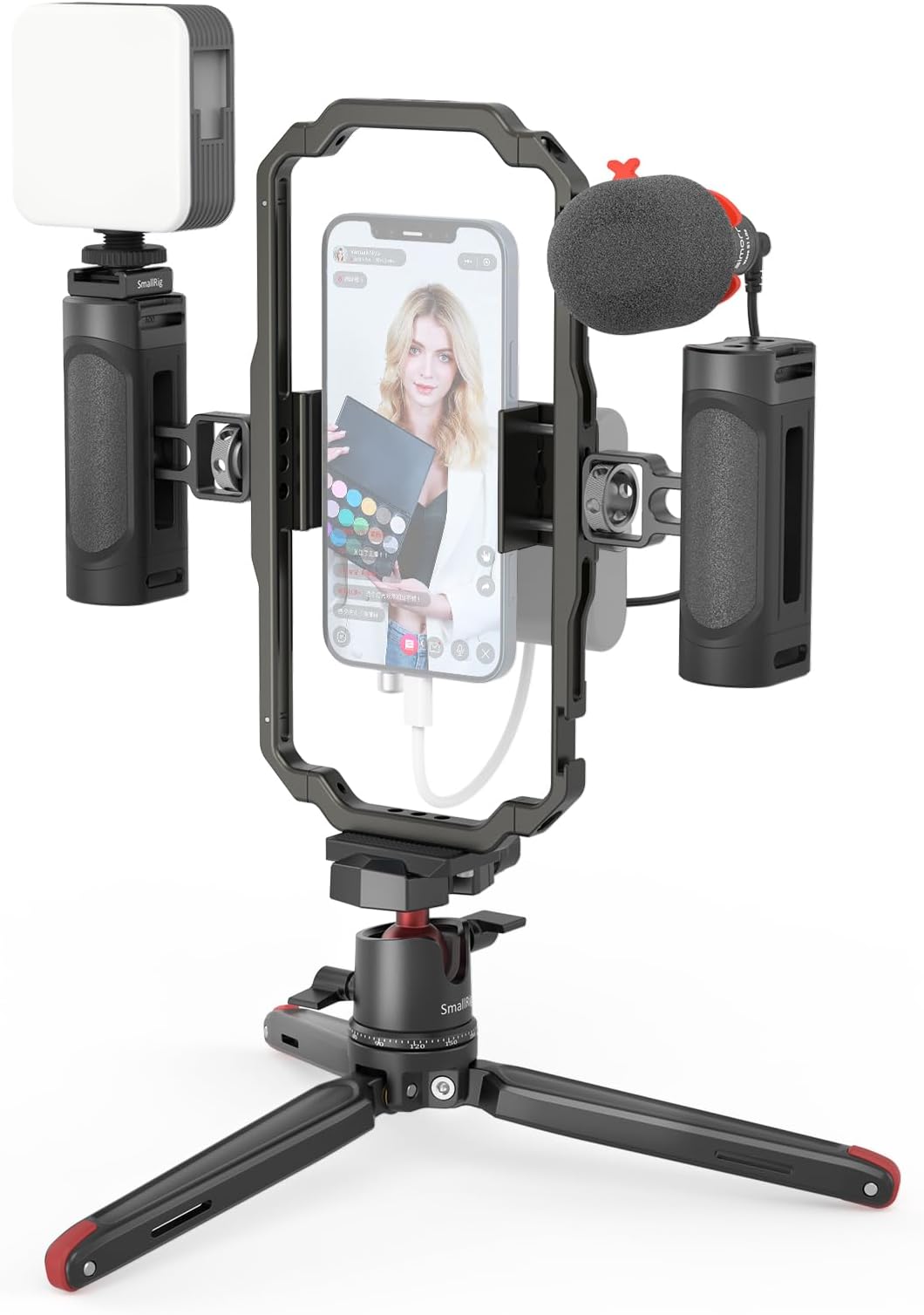 SMALLRIG Smartphone Video Rig Kit for iPhone, Smartphones, Cell Phone ...