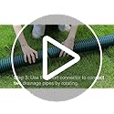 Gutterlix Flexible Gutter Downspout Extensions, Connectable Downspout ...