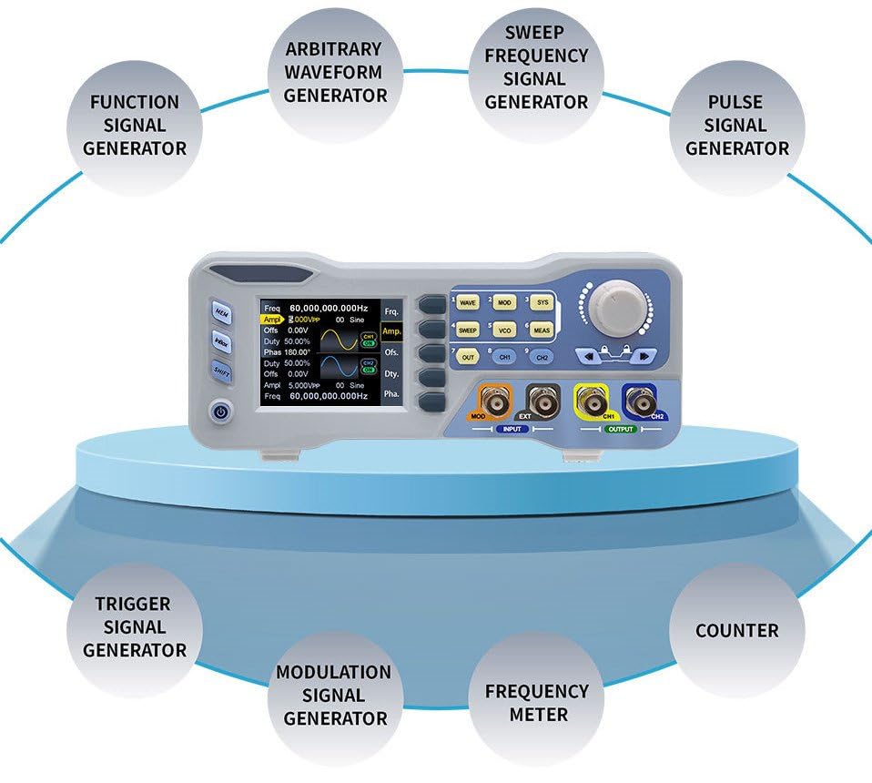 Snapklik.com : 80MHz Dual Channel Signal Generator, Arbitrary Waveform ...