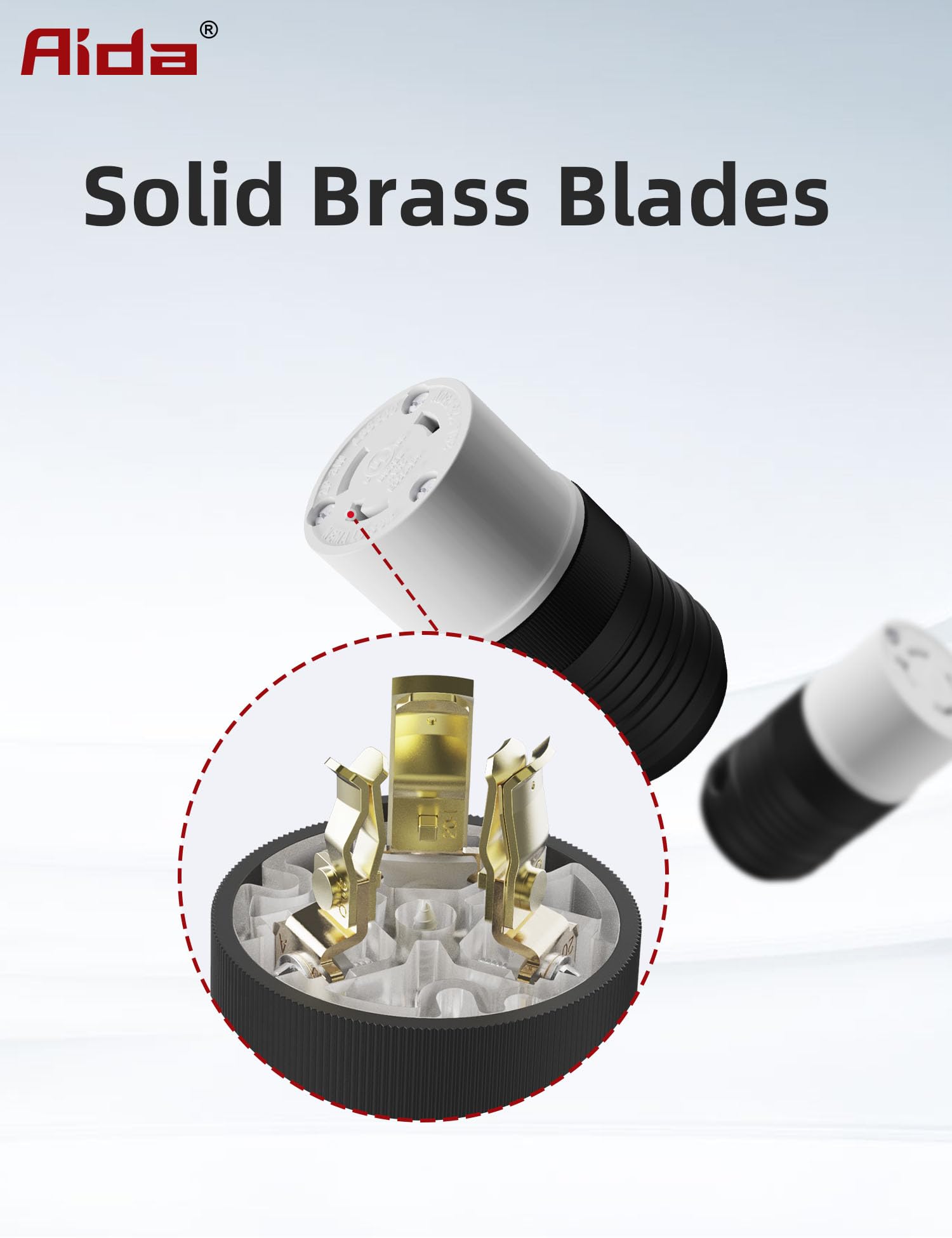 Snapklik.com : NEMA L6-30R Locking Connector, 30 Amp, 250 Volt, 2 Pole ...