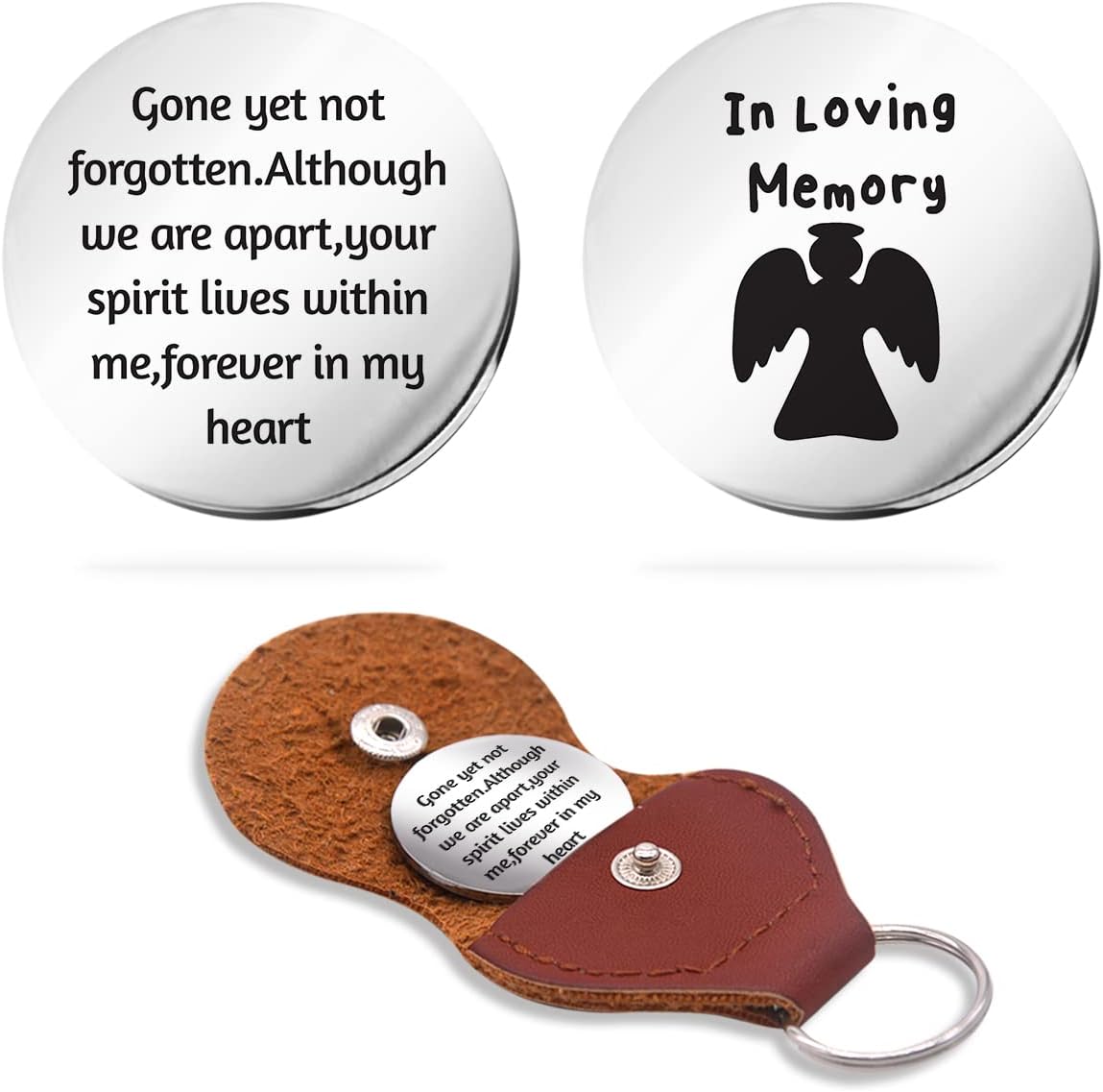Amazon.com : Loss A Pet Memorial Pocket Token Gift,Gone Yet Not ...