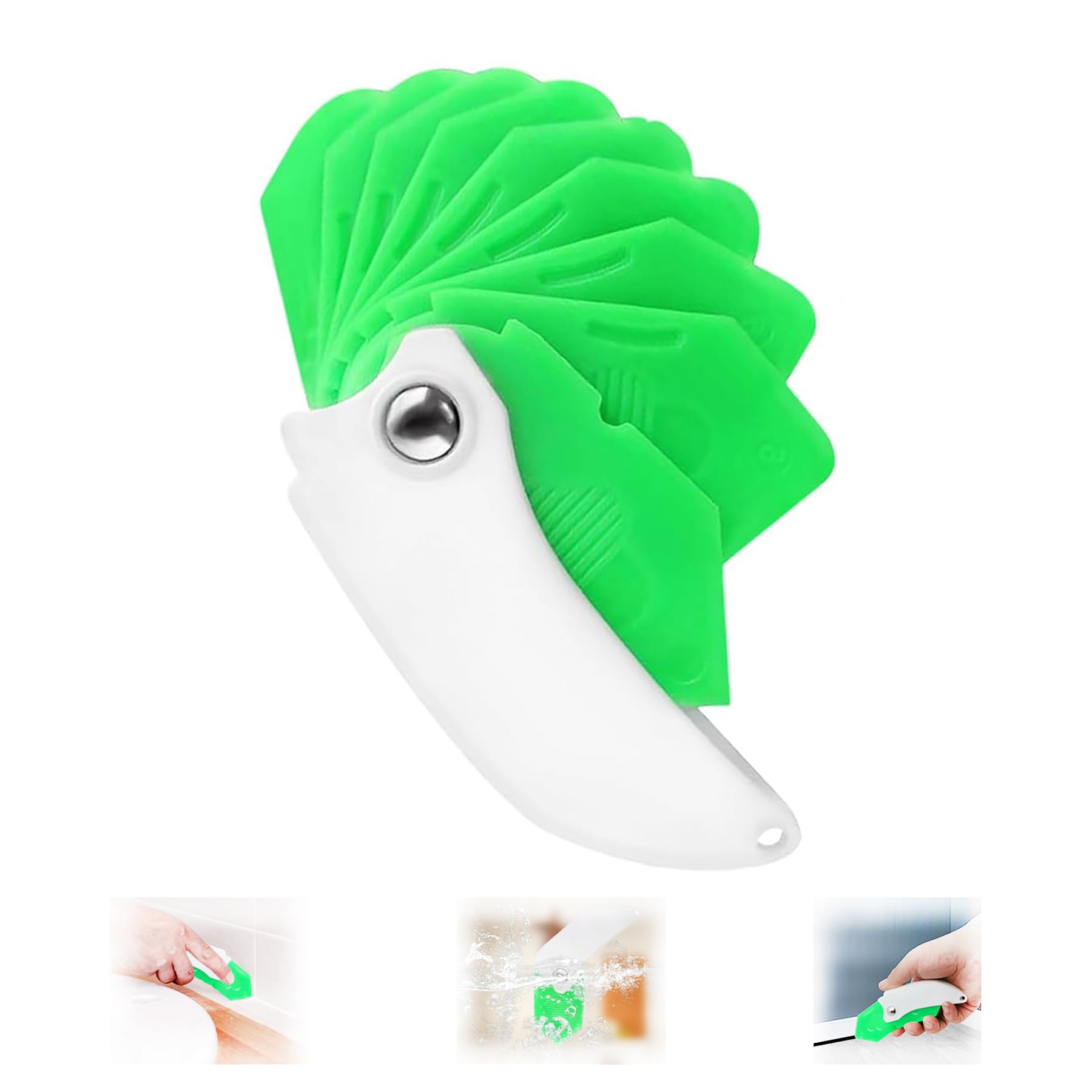 9 in 1 Silicone Caulking Tool, 2025 Upgraded Multipurpose Caulk Remover ...