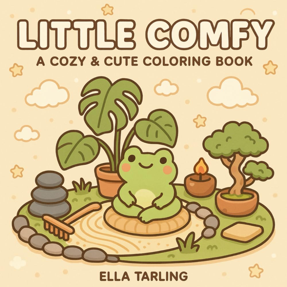 Amazon.com: Little Comfy – A Cute & Cozy Coloring Book for Kids ...
