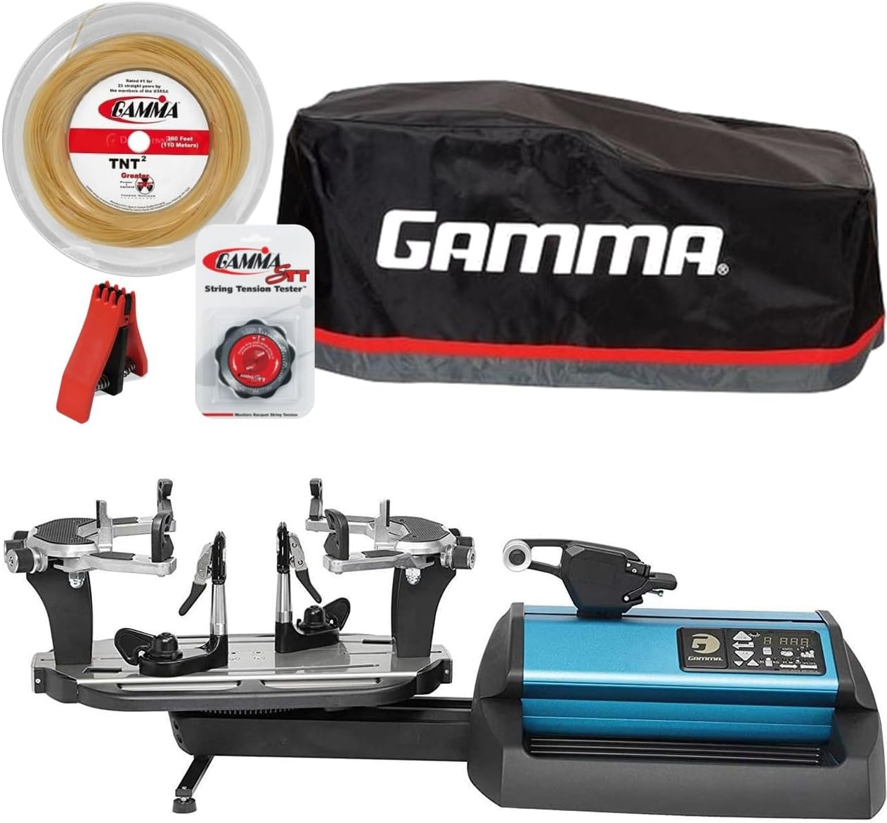 Amazon.com : Gamma X-Stringer XLT Universal Tennis Stringing Machine ...