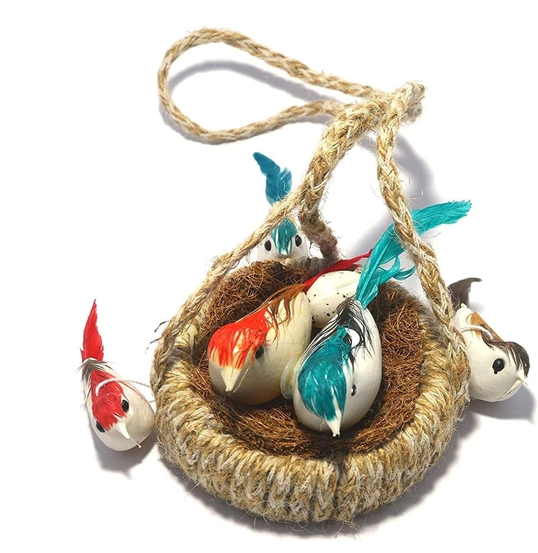 Waaome (Pack of 1) Birds Ghosla Birds nest Chidiya ka Ghosla for ...