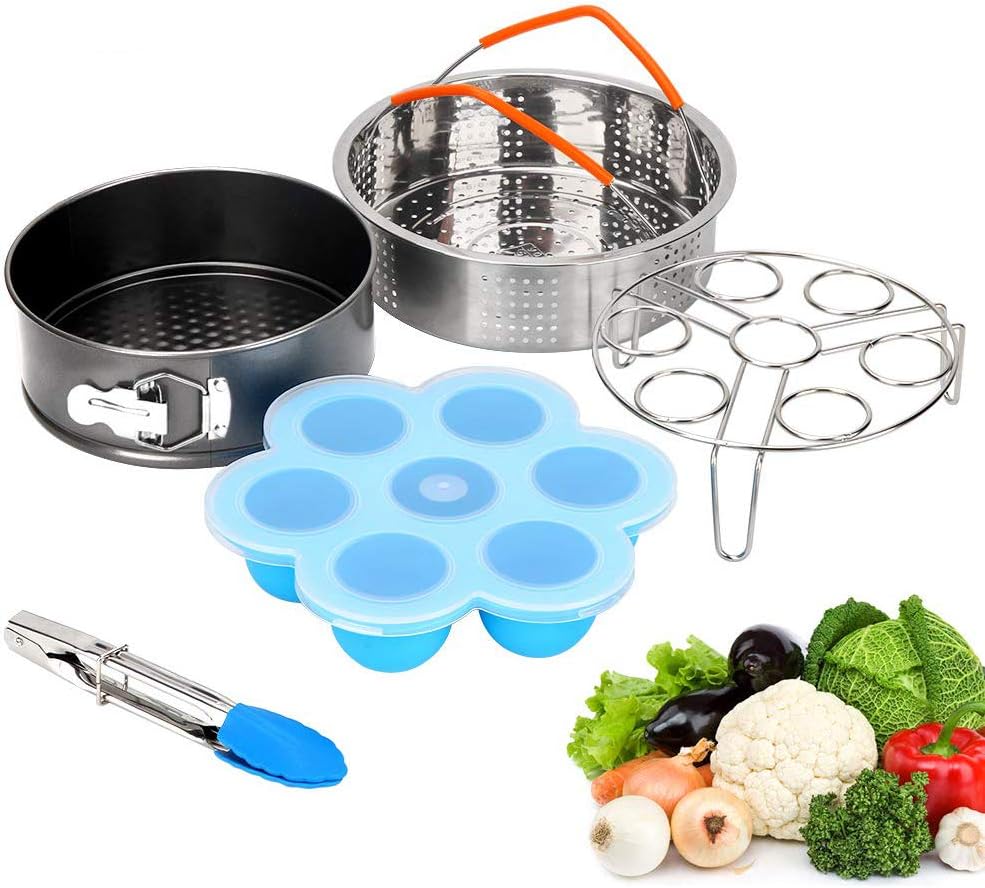 Amazon.com: Instant Pot Accessories Set Fits 5, 6, 8 Qt - 5PCS ...