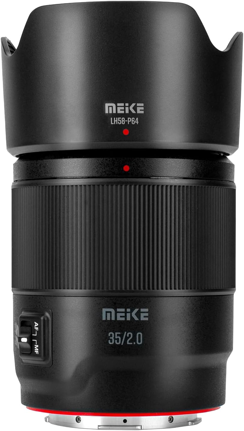 Amazon.com : Meike 35mm F2.0 Full Frame Wide Angle AF STM(Stepping ...